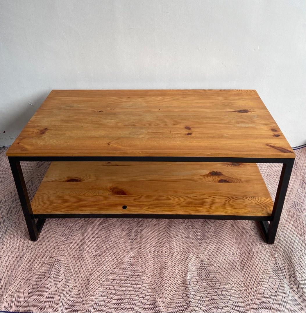 Heavy-duty steel frame Center Table, Furniture & Home Living, Furniture ...