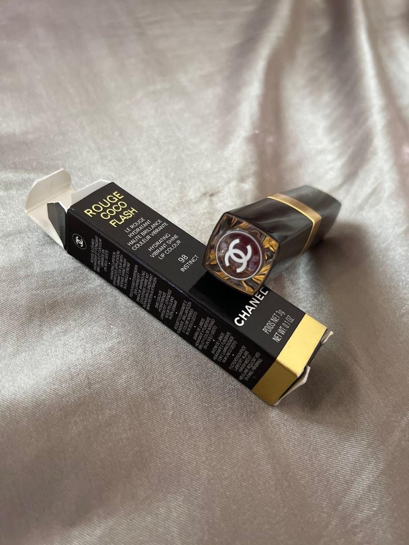 Chanel Rouge Coco Flash Lipstick in 98 Instinct, Beauty & Personal Care ...