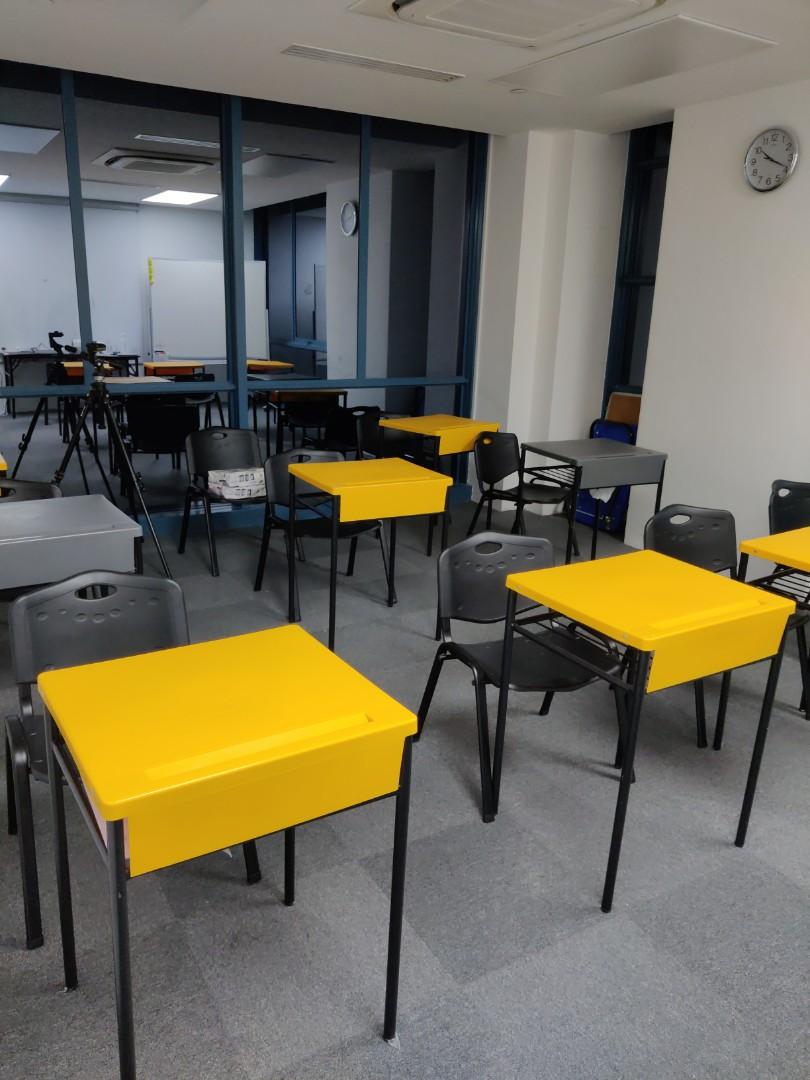 Classroom tables and chairs, Furniture & Home Living, Furniture, Tables ...