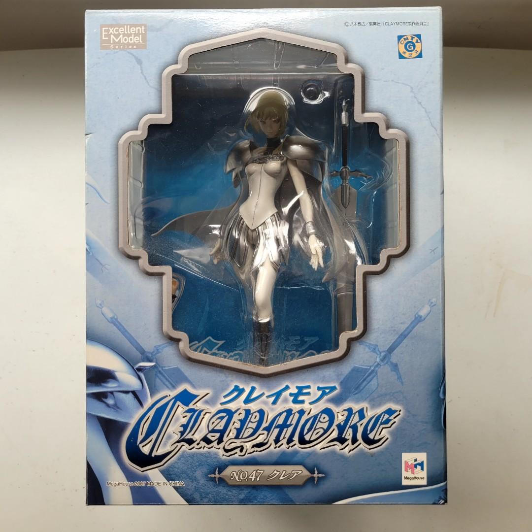 Claymore No.47 Clare MegaHouse Figure FIGMEG017 Good Model, Hobbies ...
