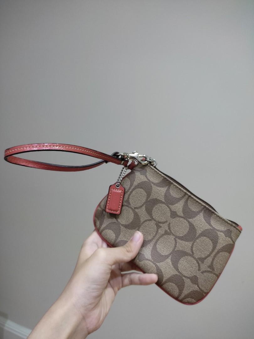 Coach Pouch, Luxury, Bags & Wallets on Carousell