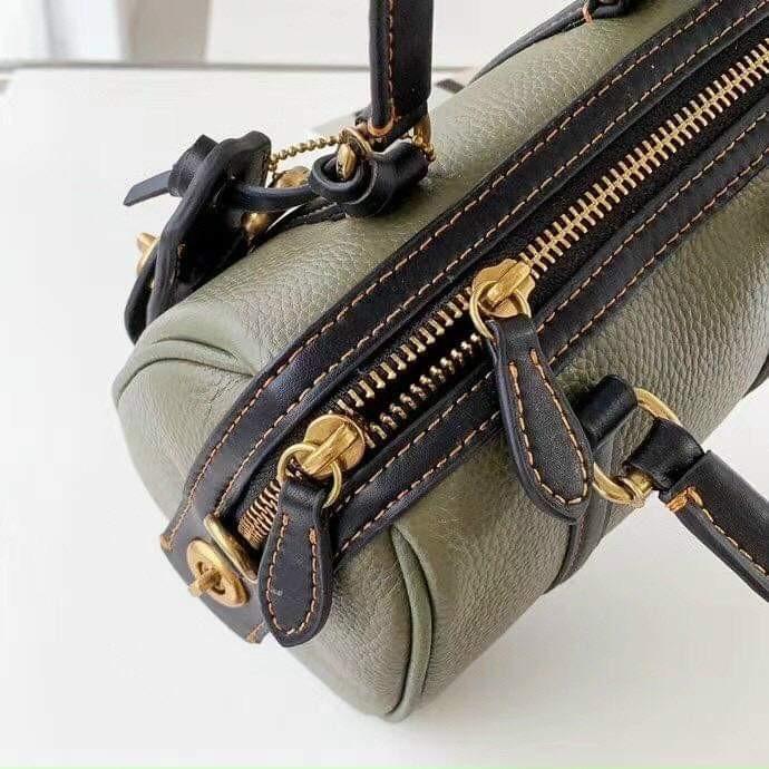 Coach Ruby 18 Satchel in Olive Green Color, Luxury, Bags & Wallets on ...