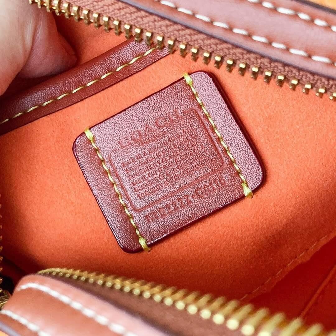 Coach Ruby Satchel Mini in Papaya Color, Women's Fashion, Bags ...