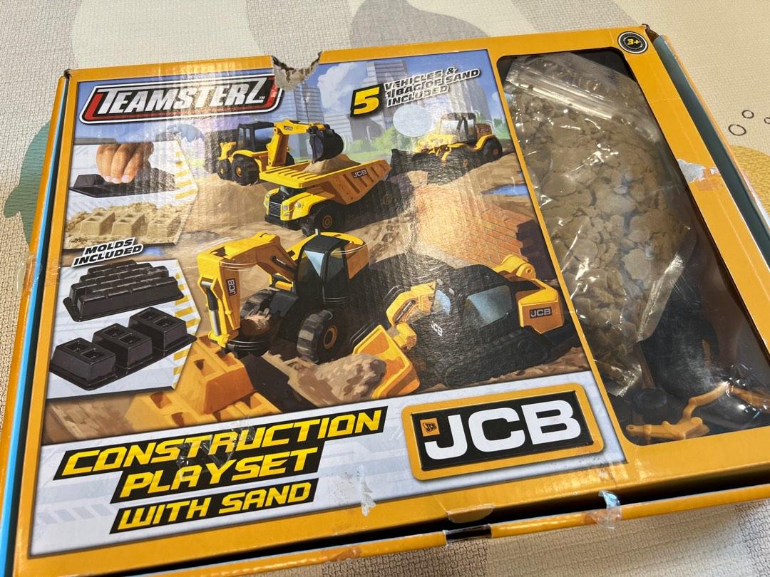 Construction play set with sand, Hobbies & Toys, Toys & Games on Carousell