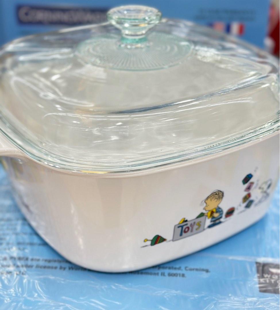 CORNINGWARE 5L COVERED CASSEROLE - SNOOPY COLOURFUL A-5-SPC/SG ...