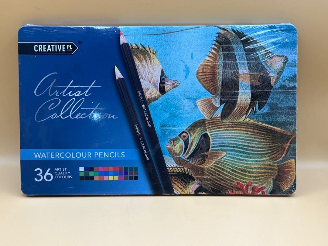 CREATIVE PL ARTIST COLLECTION WATERCOLOUR PENCILS 36, Hobbies & Toys ...