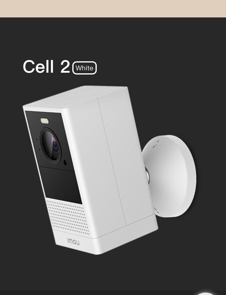 DAHUA IMOU CELL 2 4MP Battery-Powered Smart Home Outdoor Wi-Fi Dual ...