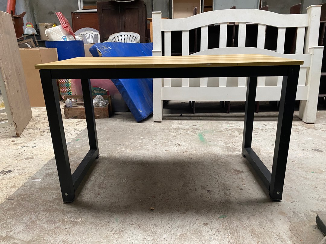 Desk / Work Table / Slim Dining Table / Counter, Furniture & Home ...