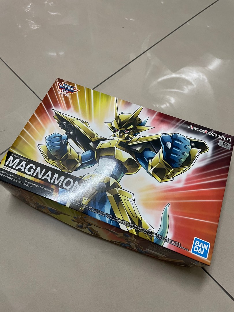 Digimon Figure Rise Standard Magnamon, Hobbies & Toys, Toys & Games on ...