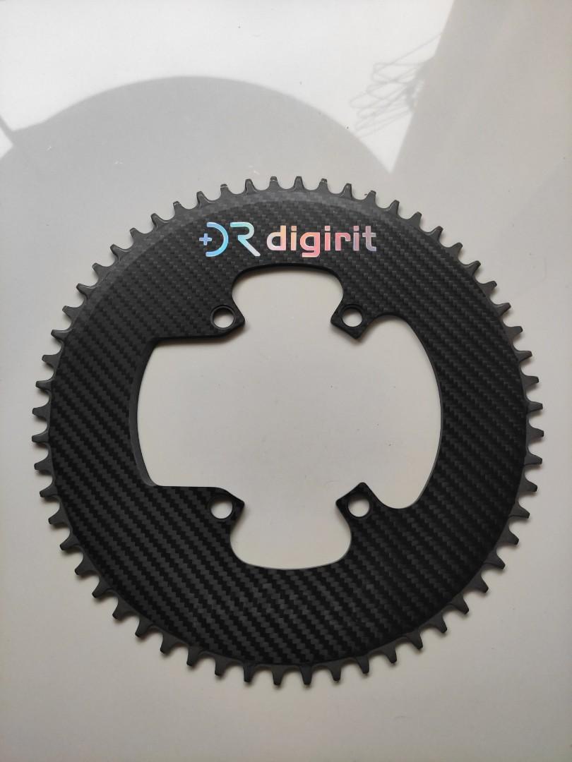 Digirit carbon chainring 58T, Sports Equipment, Bicycles & Parts, Parts ...