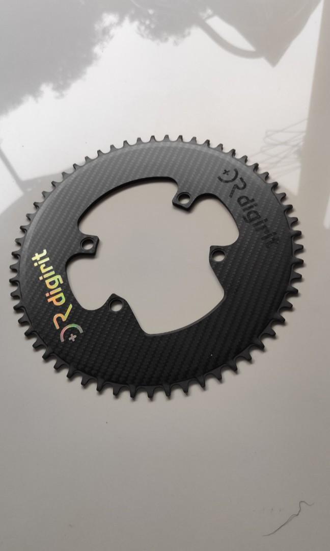 Digirit carbon chainring 58T, Sports Equipment, Bicycles & Parts, Parts ...