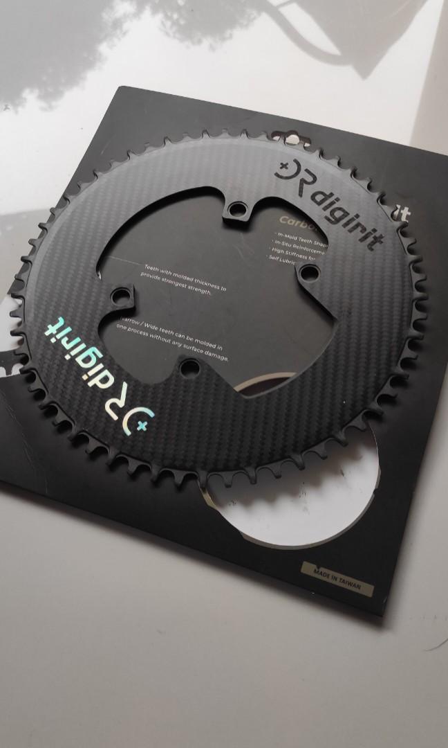 Digirit carbon chainring 58T, Sports Equipment, Bicycles & Parts, Parts ...