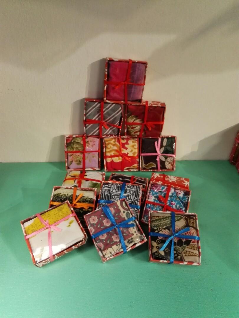 E533 - Batik Handkerchief 10 Boxes Gift/Souvenir, Hobbies & Toys, Stationery & Craft, Occasions ...