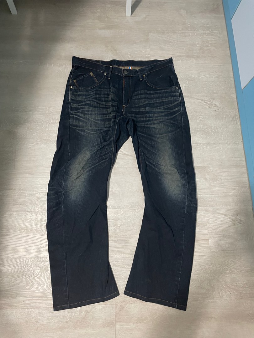 Edwin J cut Jeans, Men's Fashion, Bottoms, Jeans on Carousell
