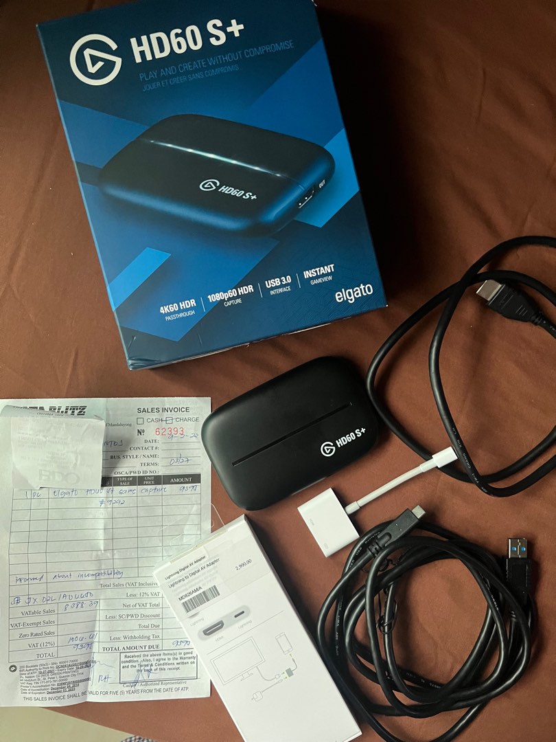 Elgato HD 60S+, Computers & Tech, Parts & Accessories, Cables & Adaptors on Carousell