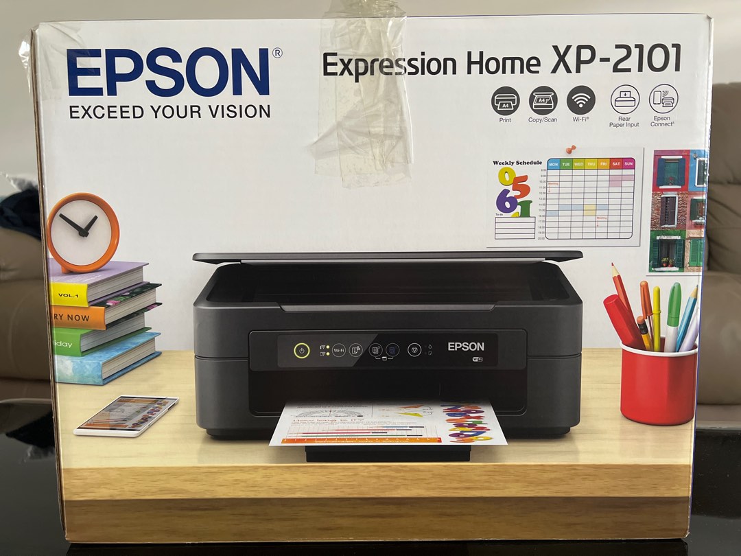 Epson Expression Home XP-2101, Computers & Tech, Printers, Scanners ...