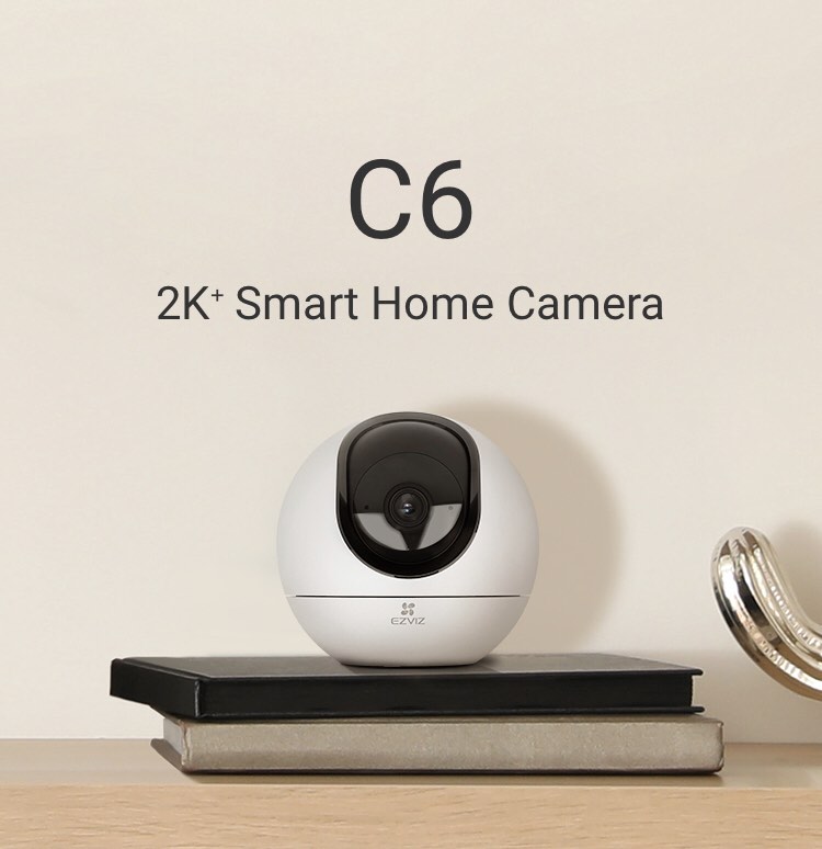 EZVIZ C6 2K+ Smart Home Pan & Tilt Dual Band AI Wi-Fi Camera [New Model ...
