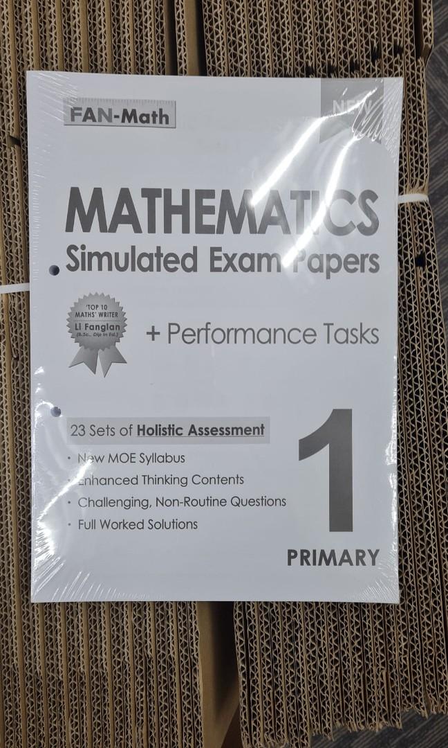 Fan Math P1 Simulated exam papers, Hobbies & Toys, Stationery & Craft ...