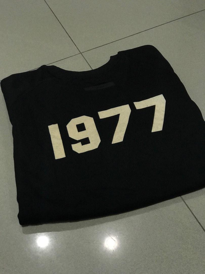 FOG ESSENTIALS 1977 SWEATER | ON HAND BLACK CW, Men's Fashion, Coats ...