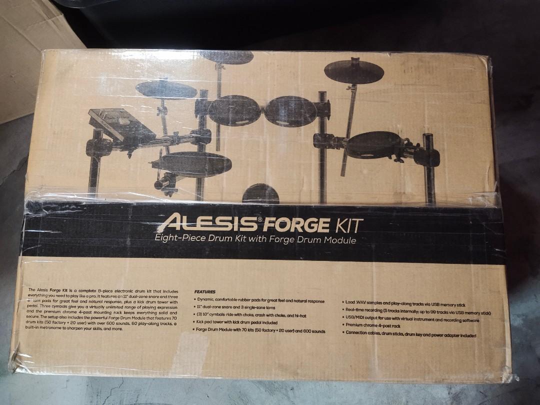 Forge Alesis Electric Drums, Hobbies & Toys, Music & Media, Musical ...