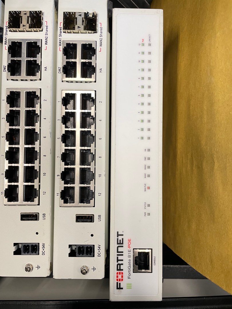 Fortinet Fortigate 81E - POE, 電腦＆科技, 電腦周邊及配件, Wifi及上網相關產品 - Carousell