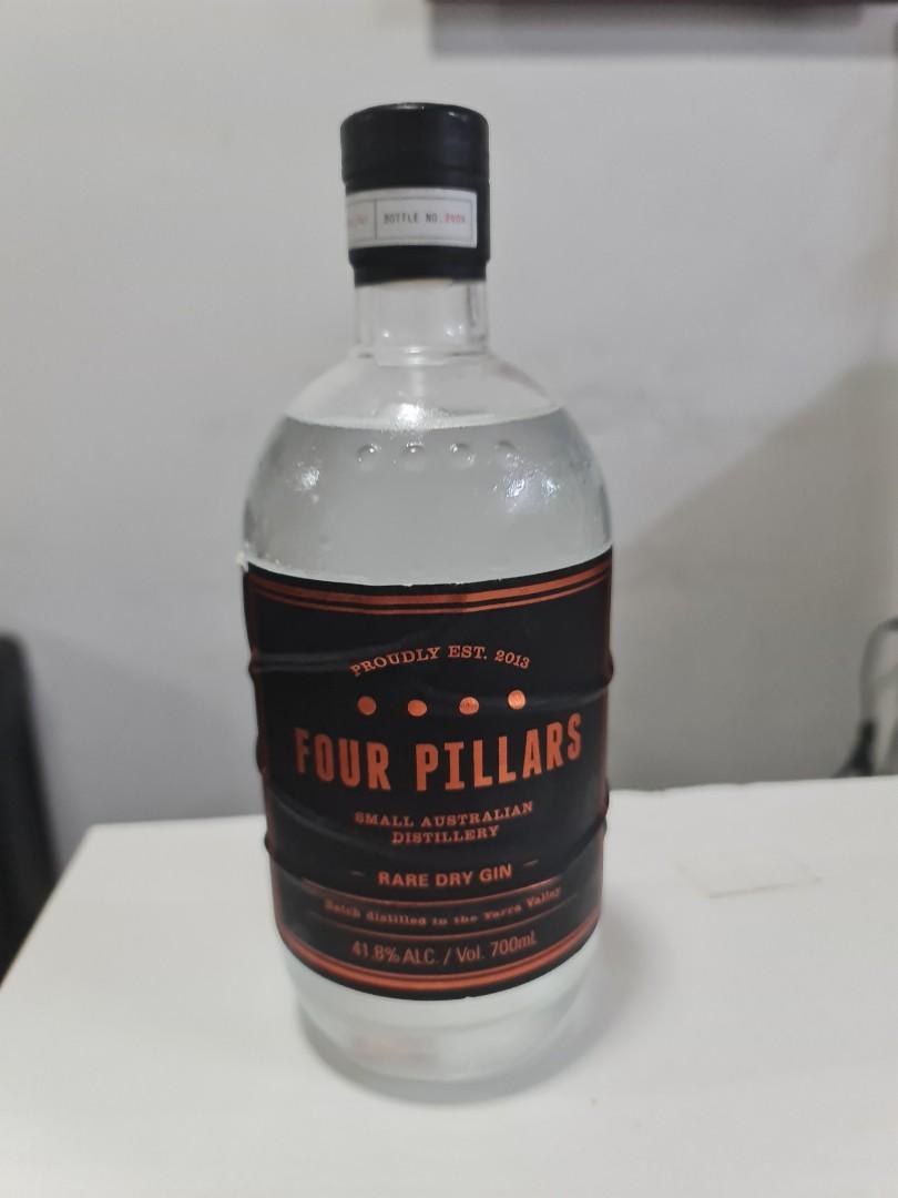 Four Pillars Gin, Food & Drinks, Alcoholic Beverages on Carousell