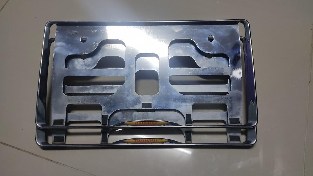 Frame plate daihatsu, Auto Accessories on Carousell