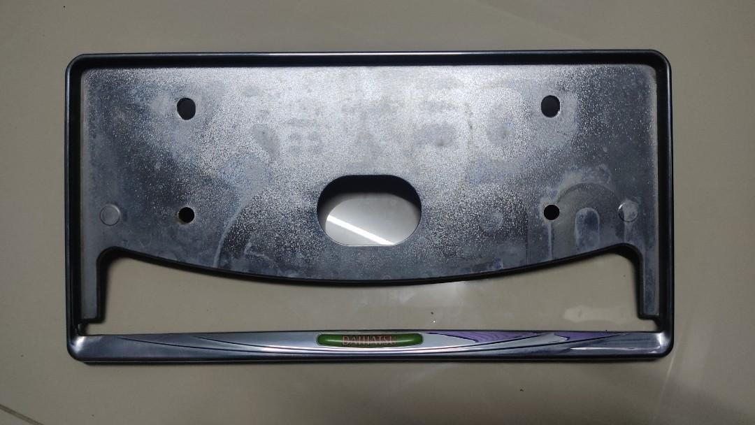 Frame plate daihatsu, Auto Accessories on Carousell