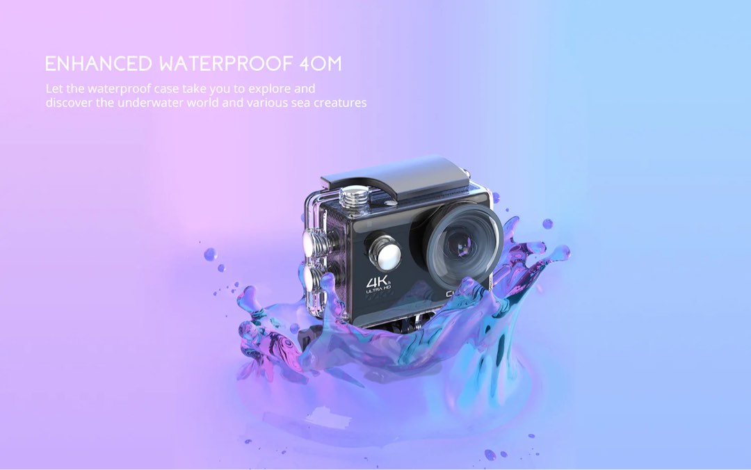 [Free courier] COOAU Action Camera CU-SPC06, Photography, Cameras on ...