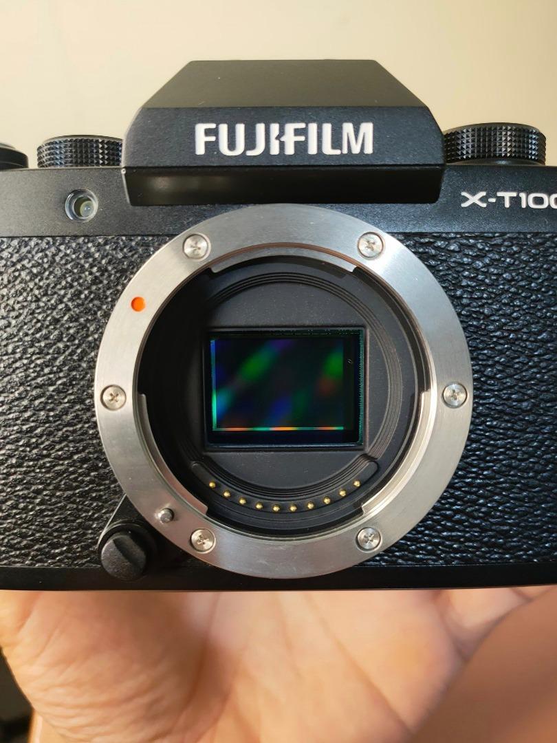 FUJIFILM X-T100 Mirrorless Flip-screen 24MP with XC 15-45 mm F3.5-5.6 ...