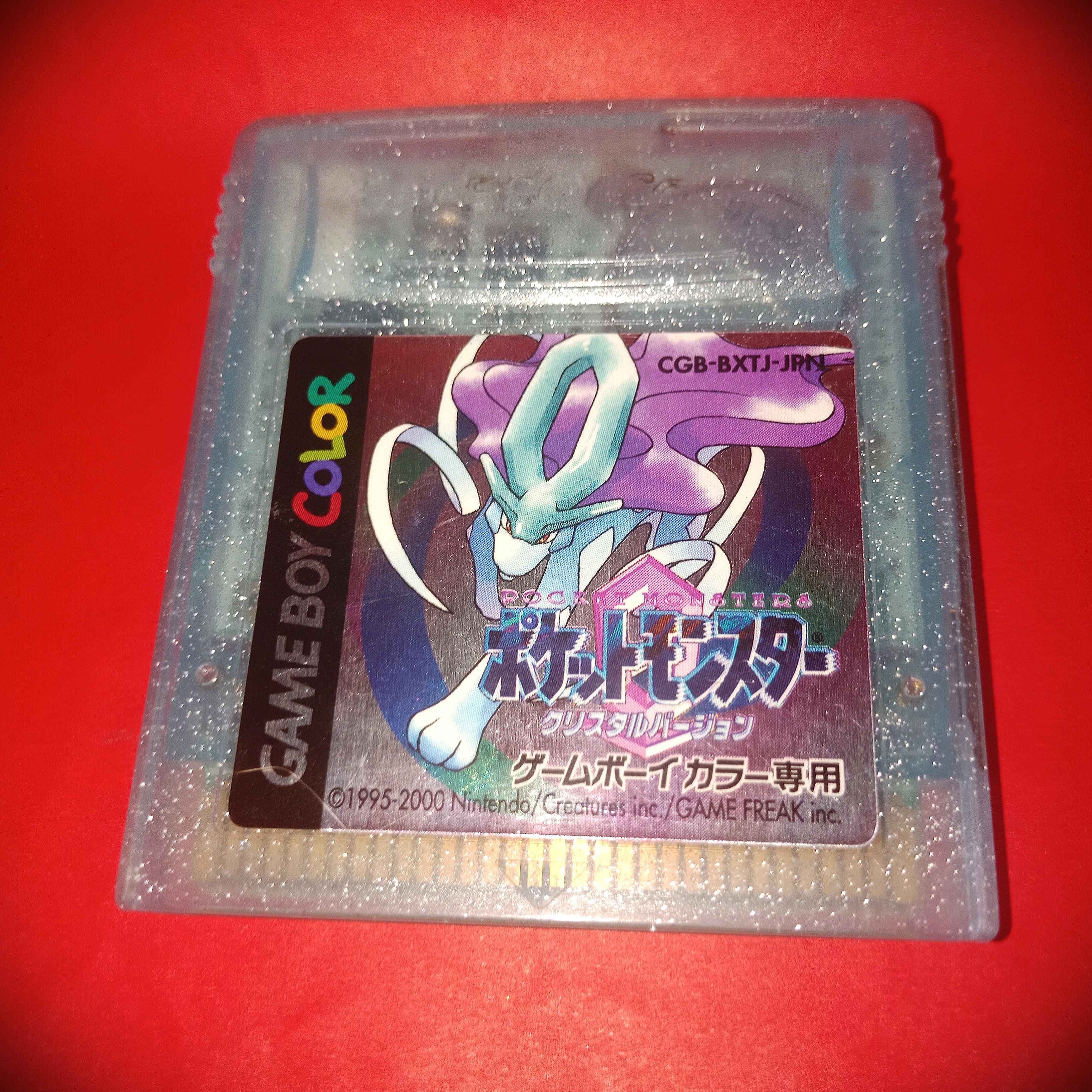 Gameboy Vintage games cartridge japan pokemon rare red set, Video ...