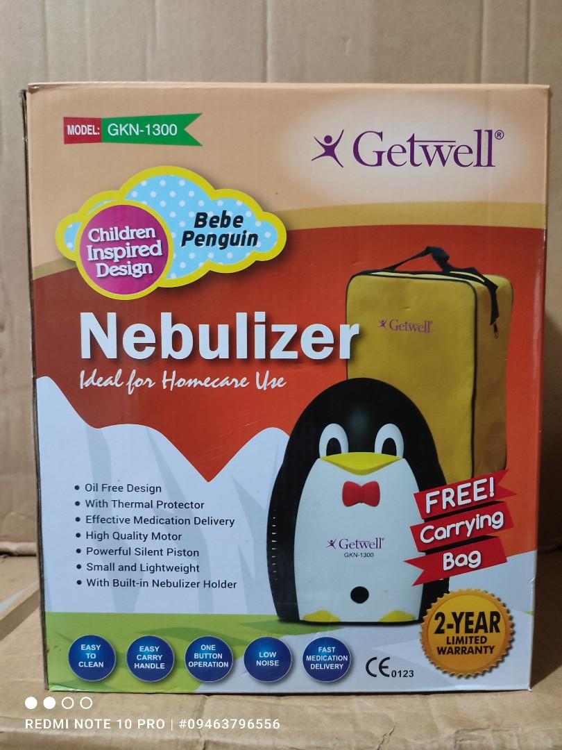 Getwell Penguin Nebulizer, Health & Nutrition, Medical Supplies & Tools ...