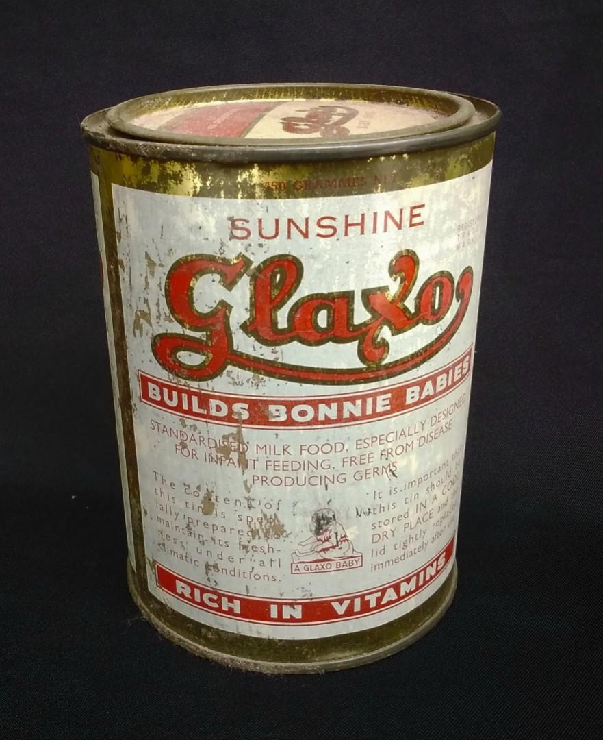 Glaxo tin 50s, Hobbies & Toys, Collectibles & Memorabilia, Vintage ...