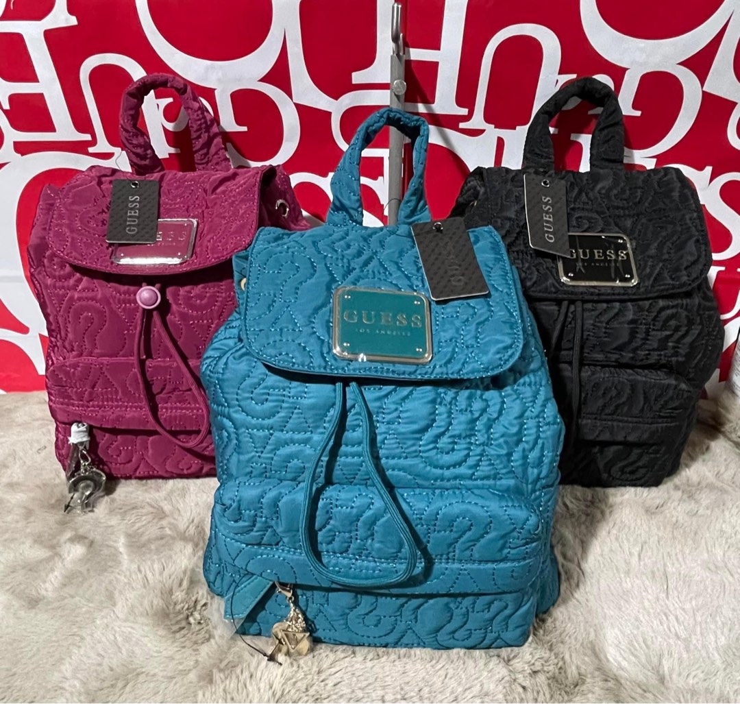 Guess Backpack, Women's Fashion, Bags & Wallets, Backpacks on Carousell