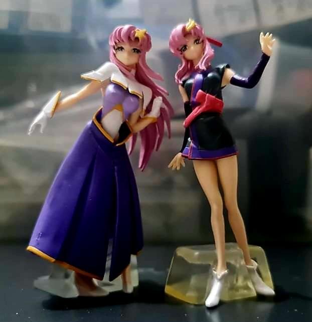 Gundam Pilots Lacus and Meer Set, Hobbies & Toys, Toys & Games on Carousell