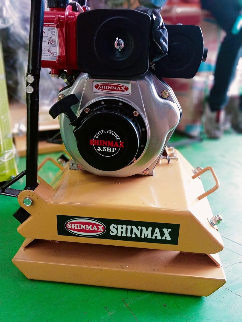 HEAVY DUTY SHINMAX DIESEL PLATE COMPACTOR, Commercial & Industrial ...