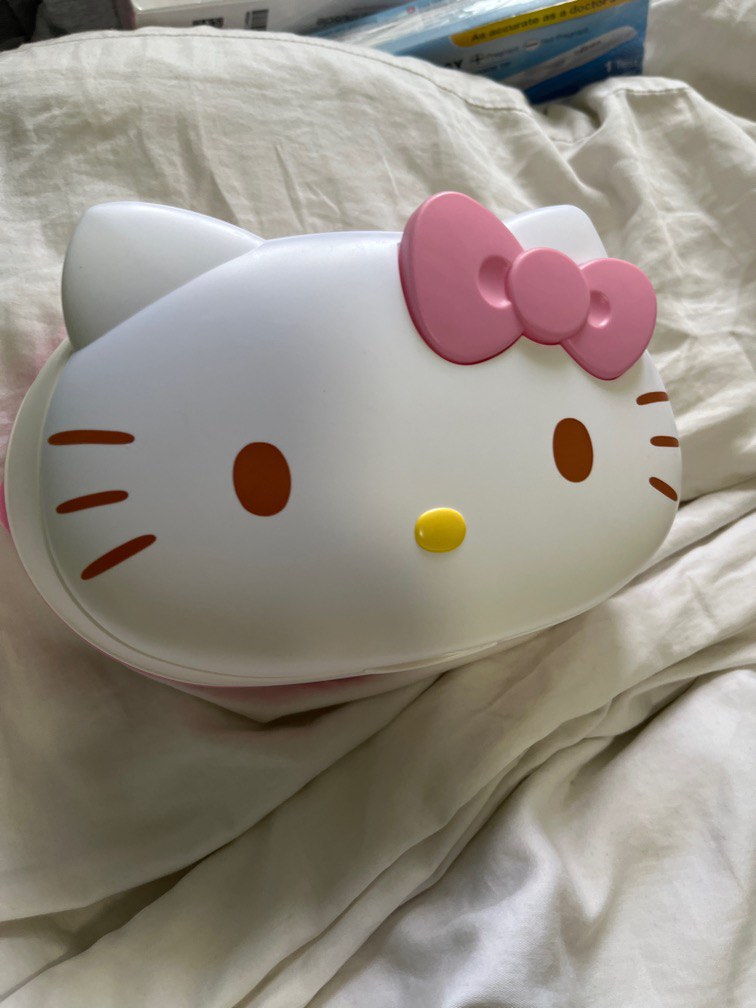 Hello Kitty Wet Wipes Box, Babies & Kids, Bathing & Changing, Diapers ...