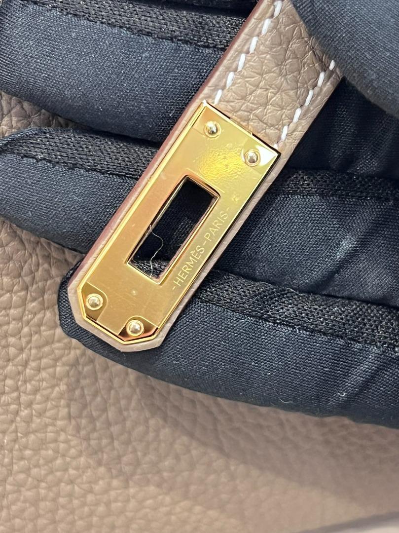 Hermes Birkin 25 Etoupe Togo leather GHW, Luxury, Bags & Wallets on Carousell