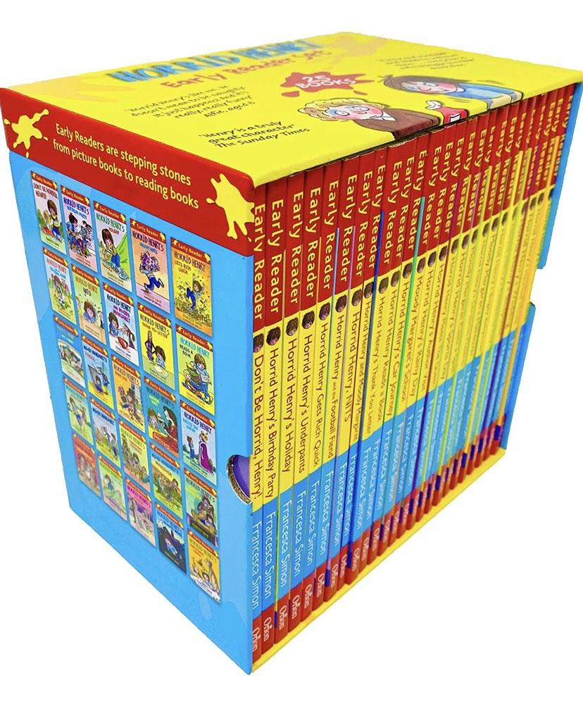 Horrid Henry Early Reader Set 25 Books Collection Box Set by Francesca ...