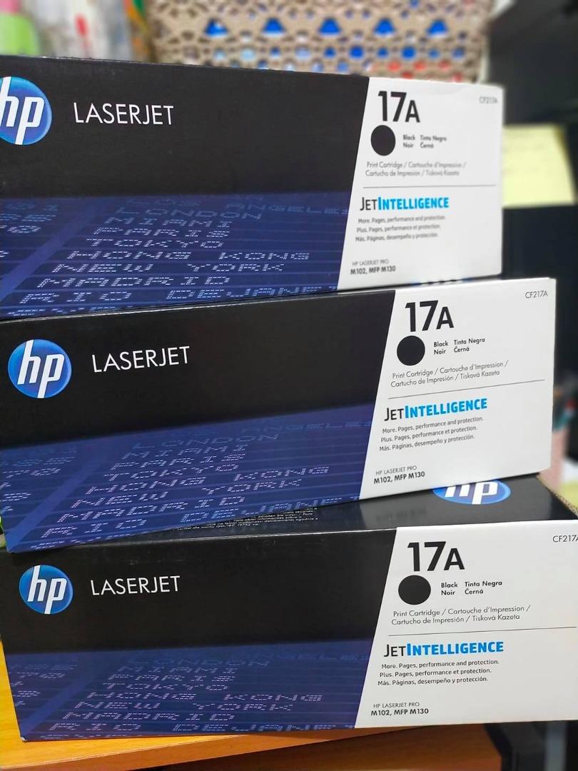 HP 17A Black Original LaserJet Toner Cartridge, Computers & Tech ...