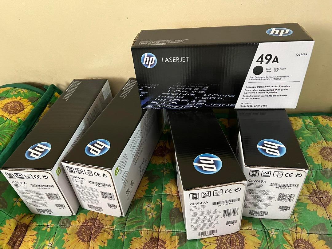 HP 49A Black Original LaserJet Toner Cartridge, Computers & Tech ...