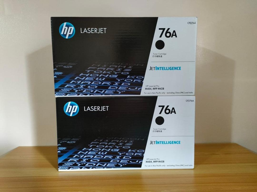 HP 76A Black Original LaserJet Toner Cartridge), Computers & Tech ...
