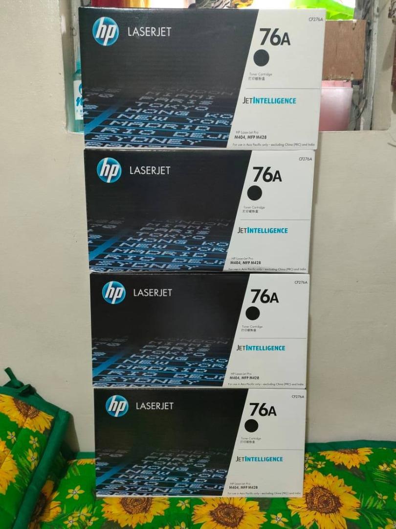 HP 76A Black Original LaserJet Toner Cartridge), Computers & Tech ...