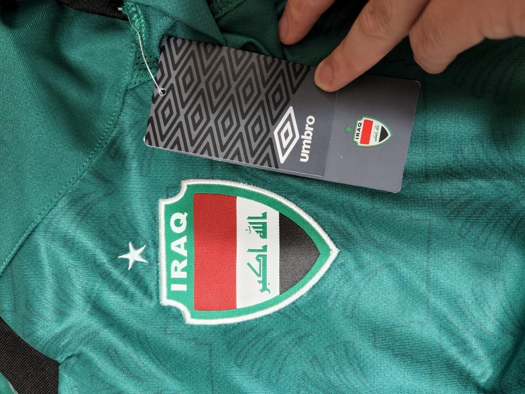 Iraq National Football Team Umbro Away Jersey 21/22,Bnwt, Men's Fashion ...