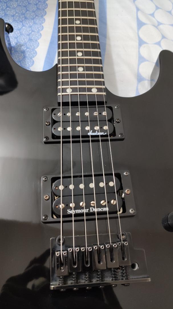 Jackson JS12 Black (limited edition) installed w/ Saymour Duncan SH4 JB ...