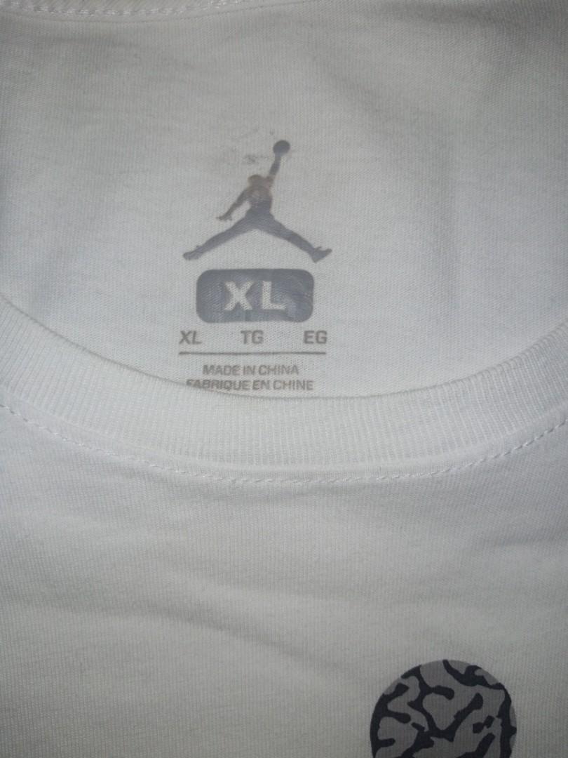 Jordan cement logo, Men's Fashion, Tops & Sets, Tshirts & Polo Shirts ...