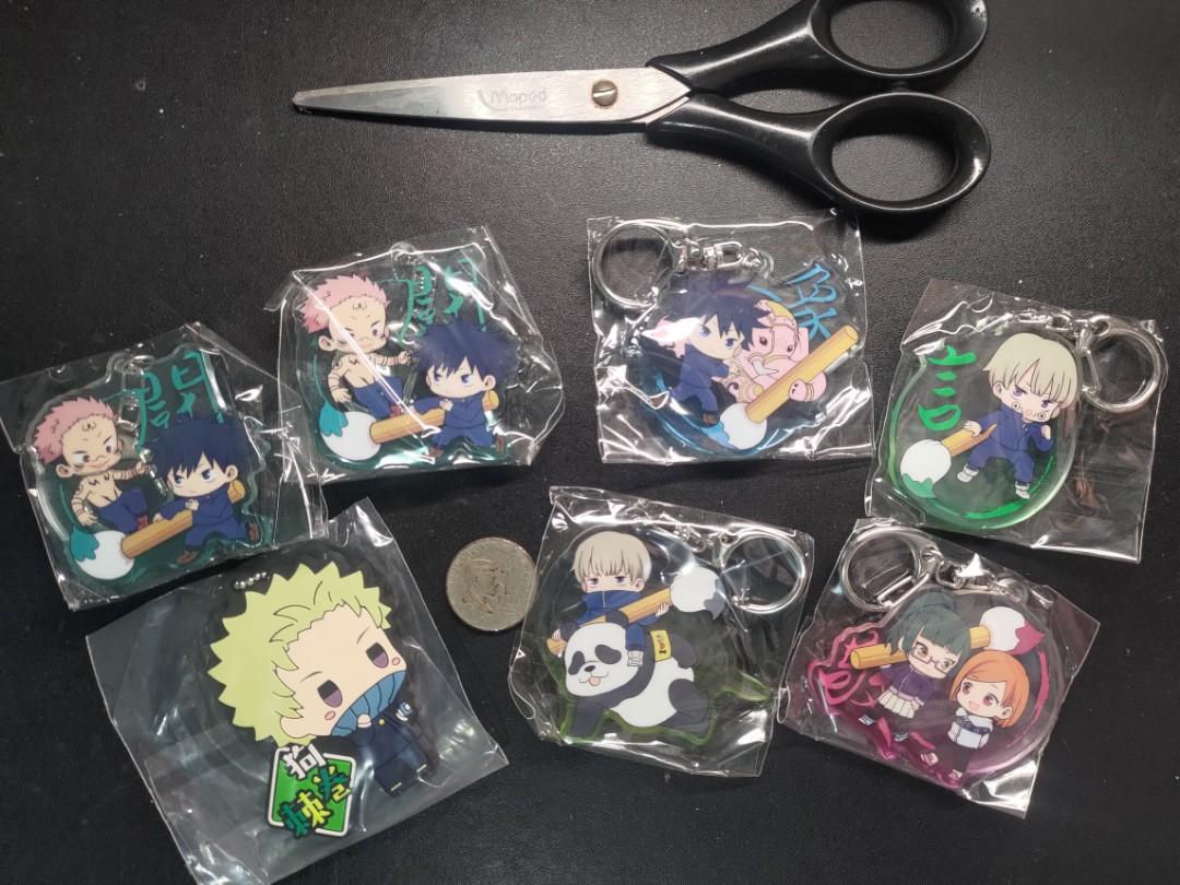 Jujutsu Kaisen JJK official keychains, Hobbies & Toys, Memorabilia ...