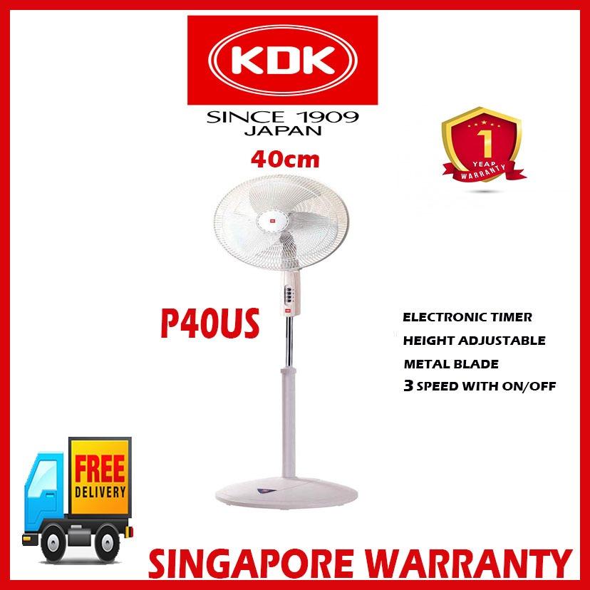 KDK P40US 40CM Stand Fan Metal Blade | Express Free Home Delivery ...