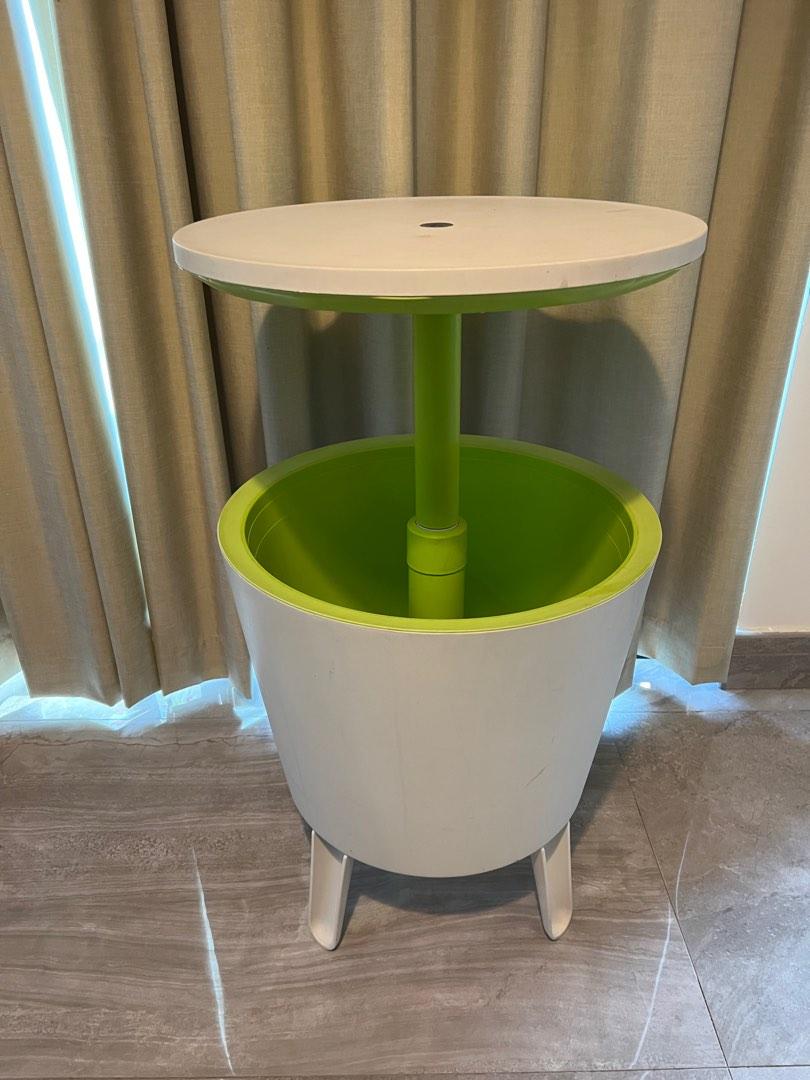 Keter Cool Bar / Cocktail / Coffee 3-in-1 Patio Table, 傢俬＆家居, 戶外家具 ...
