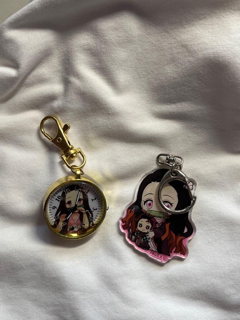 Nezuko Keychain and Clock, Hobbies & Toys, Memorabilia & Collectibles ...